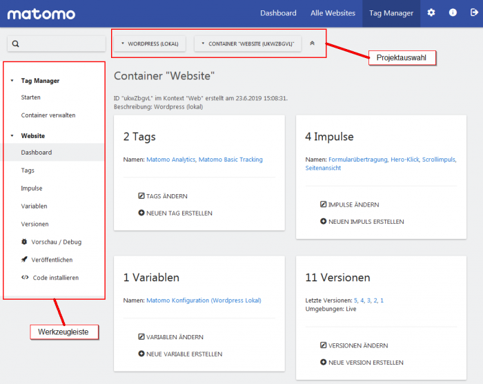Matomo Tag Manager - Einführung und Überblick - Teil 1 Tutorial